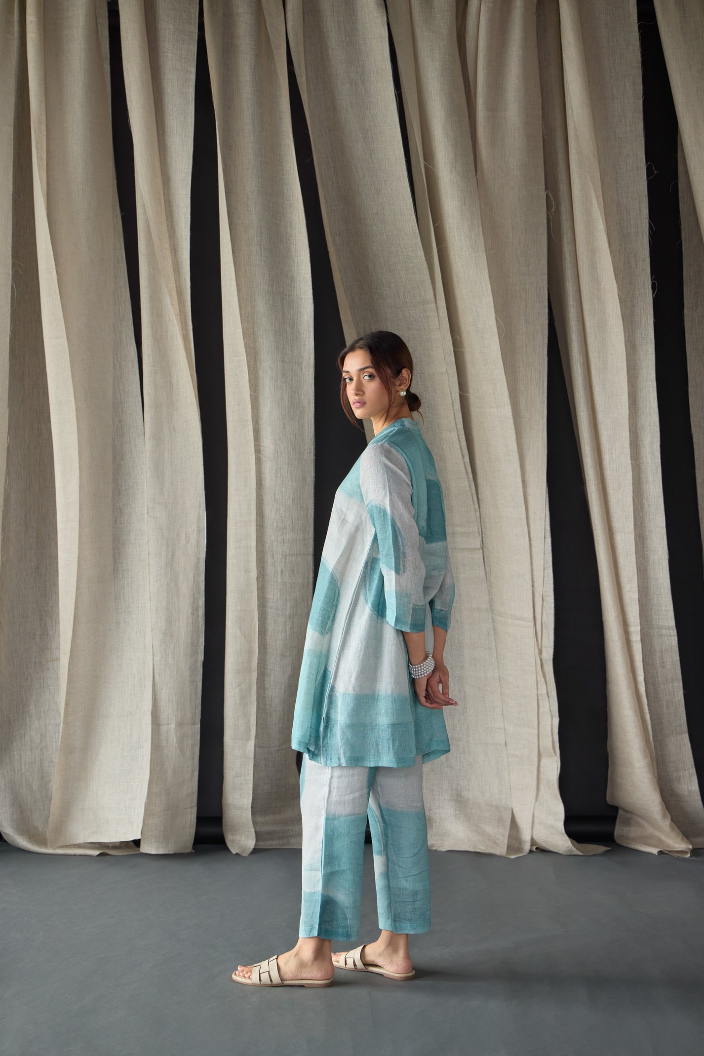 Pure Hemp Co-ord Set-Blue – Bombay Bloom